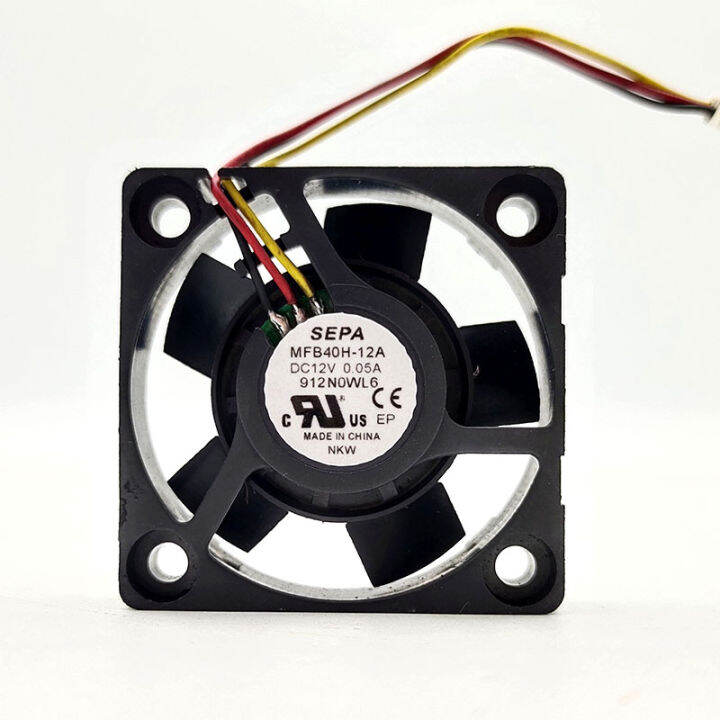 SEPA MFB40H-12A 12V 0.05a 4010 Super Quiet 3-Wire Electric Welding Machine Graphics Card CPU ...