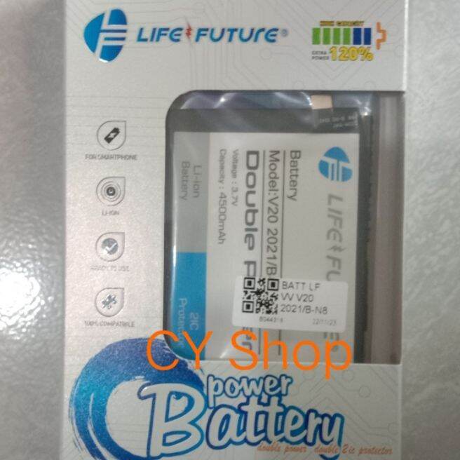 baterai life future Vivo V20 2021/B-N8 double power | Lazada Indonesia