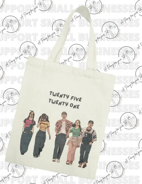 Twenty-Five Twenty-One Custom Design Tote Bag | K-drama Collection ...