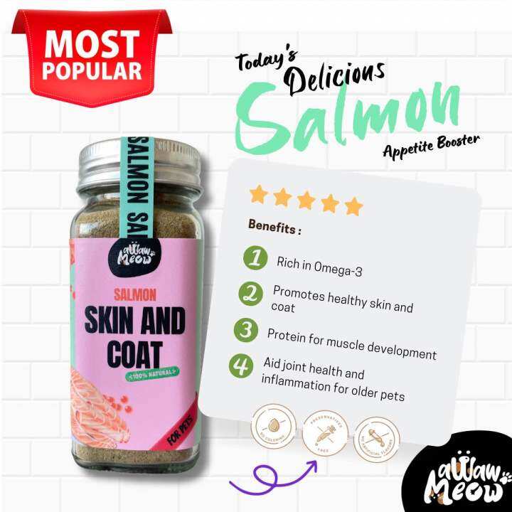 Awaw Meow 25g Appetite Booster Salmon/ Beef/ Chicken for Dogs and Cats ...