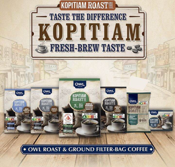 OWL Kopitiam Roast Roast Ground Coffee | Lazada PH