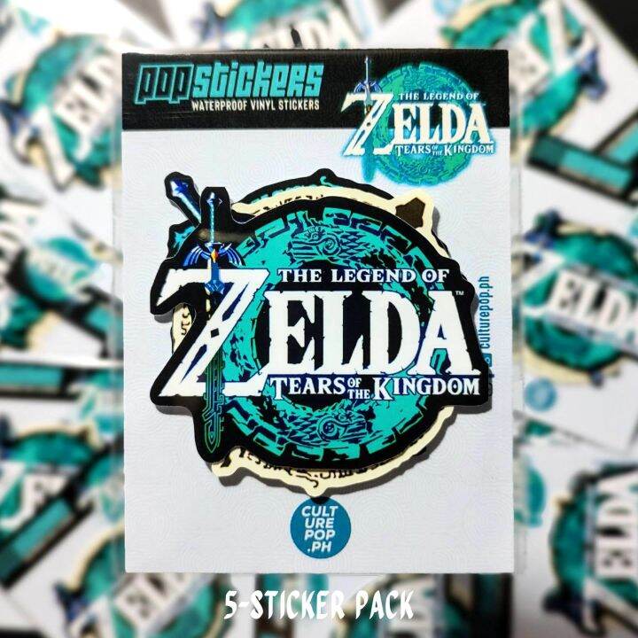 NEW! PopStickers TOTK Waterproof Vinyl Stickers (5-pc pack) | Lazada PH
