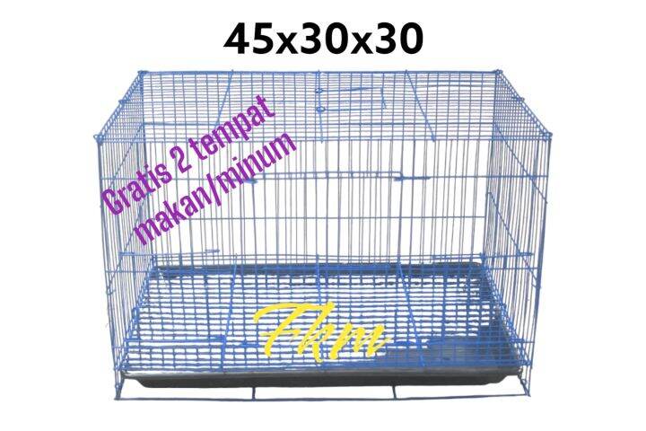 KANDANG BESI KOTAK LIPAT BURUNG, HAMSTER, MARMUT, SUGAR GLIDER | Lazada ...