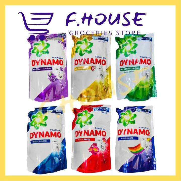 Dynamo Power Gel Concentrated Gel Detergent Refill (1.4Kg-1.44kg) | Lazada