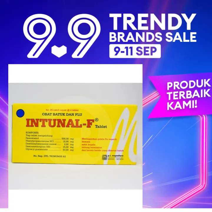 intunal f 1box | Lazada Indonesia