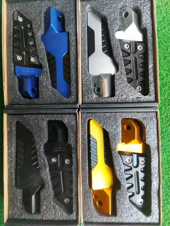 Black Diamond foot rest for Nmax V1,V2, Aerox v1 &V2 | Lazada PH