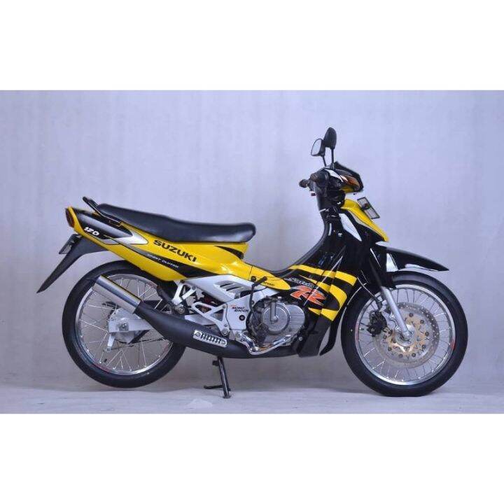 STRIPING ORI SATRIA 2T LIS STICKER STANDAR SUZUKI SATRIA 2 TAK 120 R ...