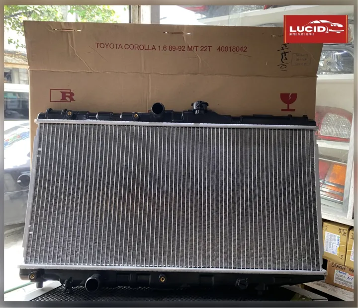 Evercol Radiator for Toyota Corolla 1989-1992 Small Body (AE90) manual ...