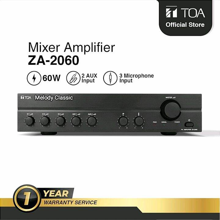 Power Amplifier Toa ZA 2060 60Watt Original | Lazada Indonesia