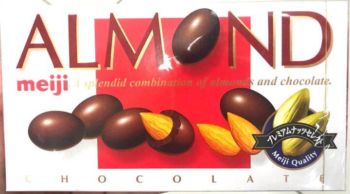 Meiji Almond Chocolate 88g | Lazada PH