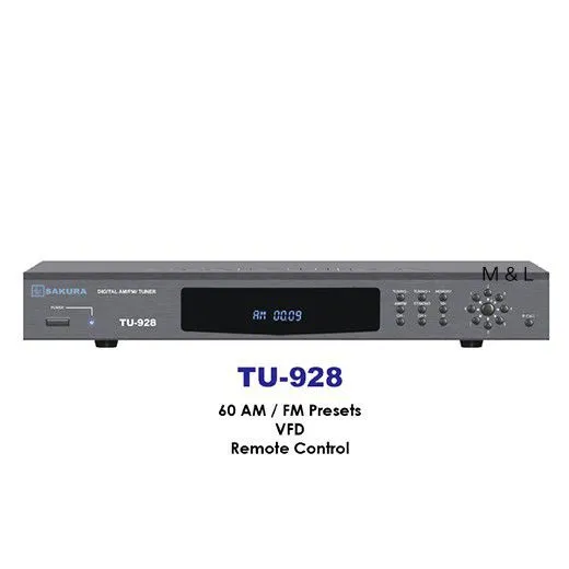 Sakura TU-928 Digital AM/FM Tuner | Lazada PH