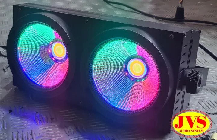 Zeus 2 eyes 2x100w LED COB White Amber with RGB Stage Effect Blinder ...