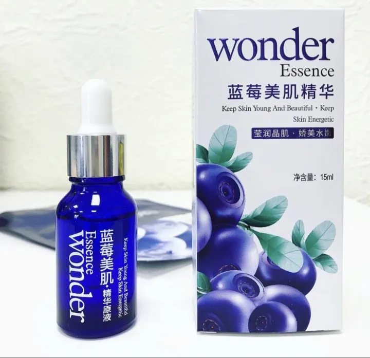 🌈Wonder Essence เซรั่มบลูเบอรี่ ของแท้15มิล. มีเก็บเงินปลายทาง | Lazada ...