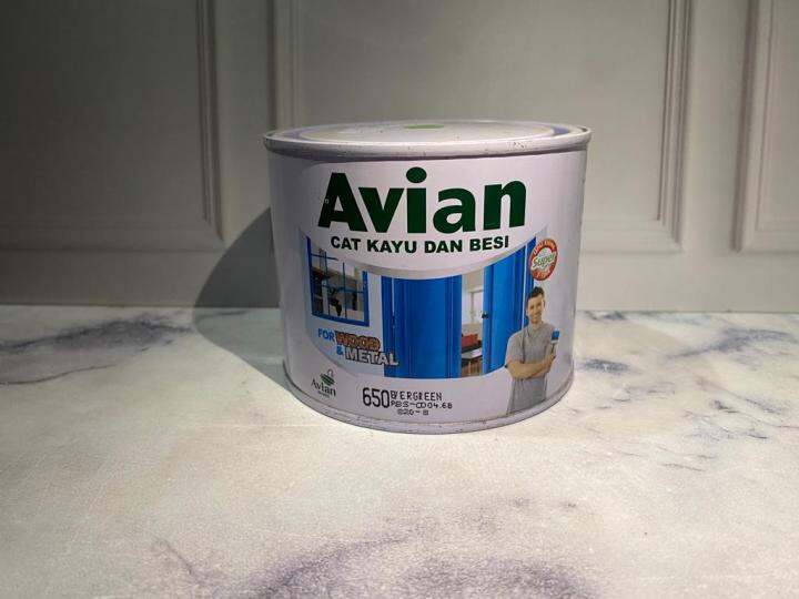 CAT KAYU DAN BESI AVIAN 25CC MINI | Lazada Indonesia