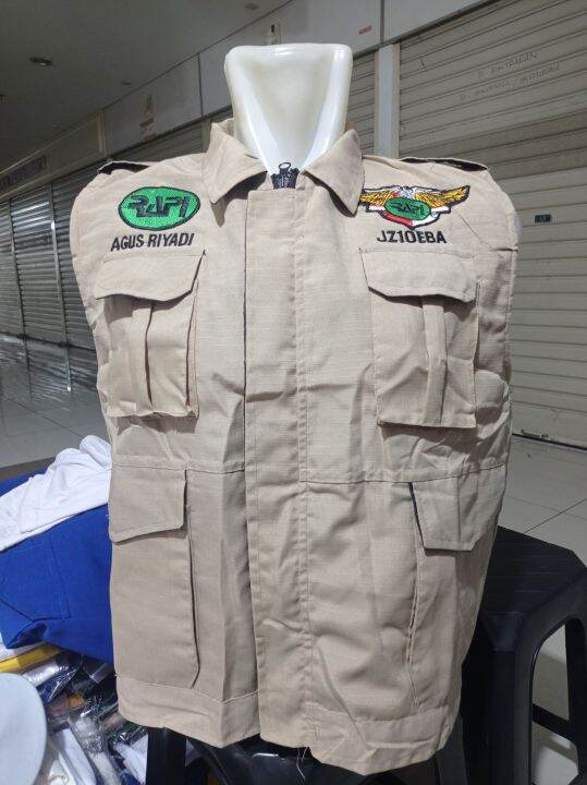 Rompi RAPI Radio Antar Penduduk Indonesia Rompi Ripstok Bordir ⭐⭐⭐⭐⭐ ...