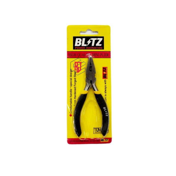 BLITZ Tang kombinasi mini 4.5' blister Combination long pliers | Lazada ...