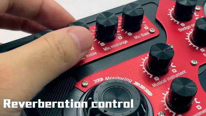 X5 Live Sound Card 48V Microphone Sound Mixer USB Sound Card Set Mixer ...