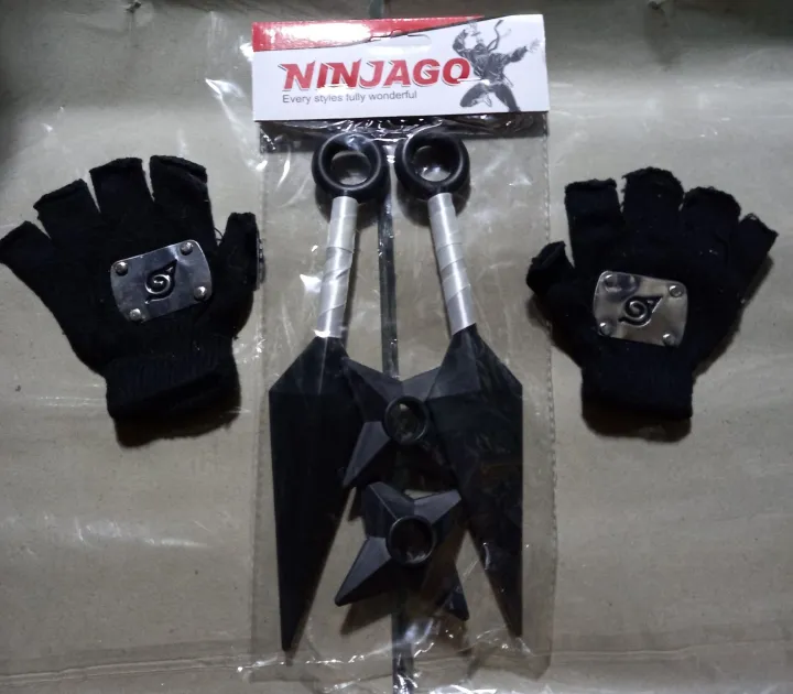 Naruto weapon with 1 pair gloves | Lazada PH