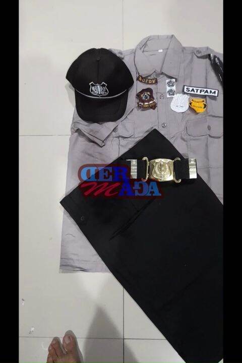 Paket Lengkap Seragam PDH | Seragam PDH Satpam | Baju Satpam | Baju ...