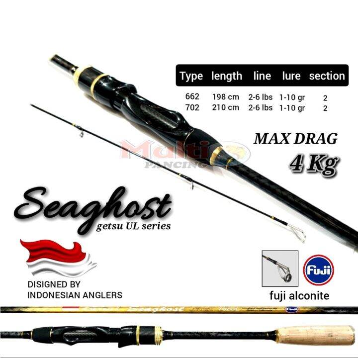 JORAN UL GETSU SEAGHOST 662 702 FUJI CARBON SOLID | Lazada Indonesia