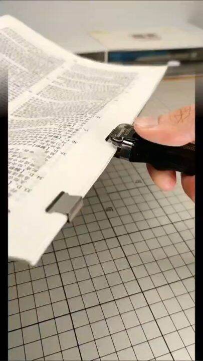 Push Clamp Binder สเตชันเนอรีคลิปเย็บกระดาษมัลติฟังก์ชั่นที่เก็บกระดาษ ...