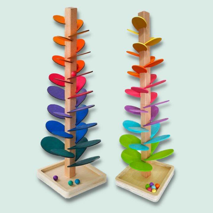 Jett Large Wooden Marble Tree Run Open-Ended Educational Toy | Lazada PH