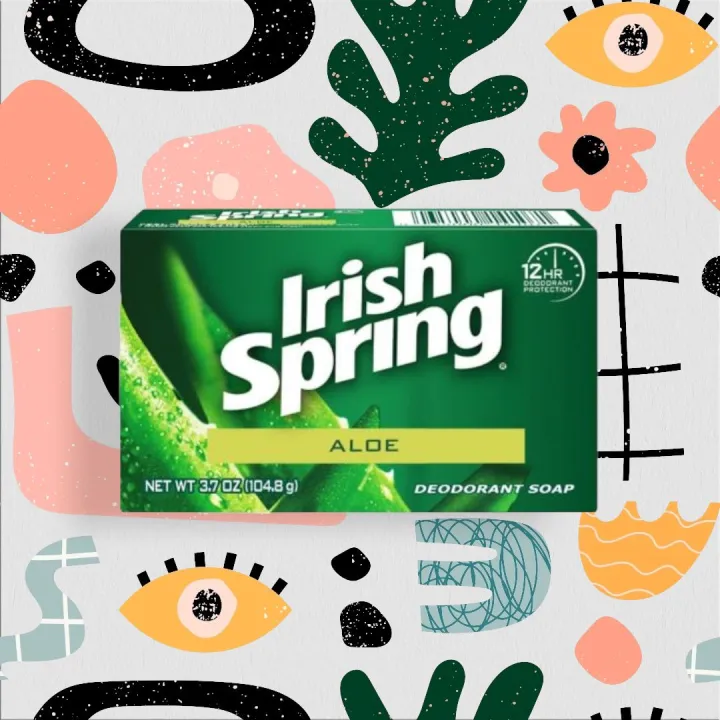 Irish Spring Aloe Deo Soap 104.8g | Lazada PH