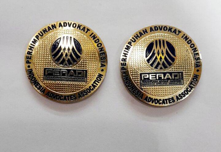 pin peradi terbaru magnet | Lazada Indonesia