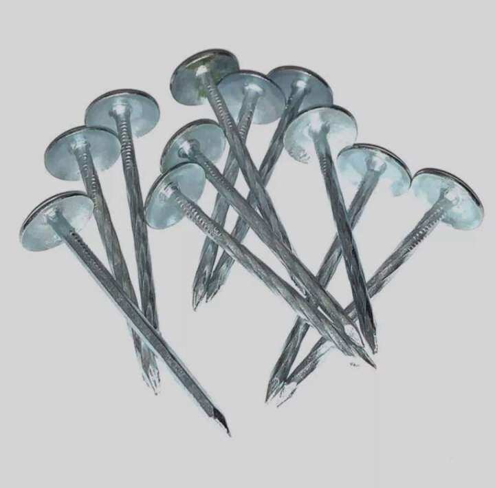 ¼KG 250g/ Clavo Aluminum Roofing Nail / Umbrella Nail / Pako Yero 2.5 ...