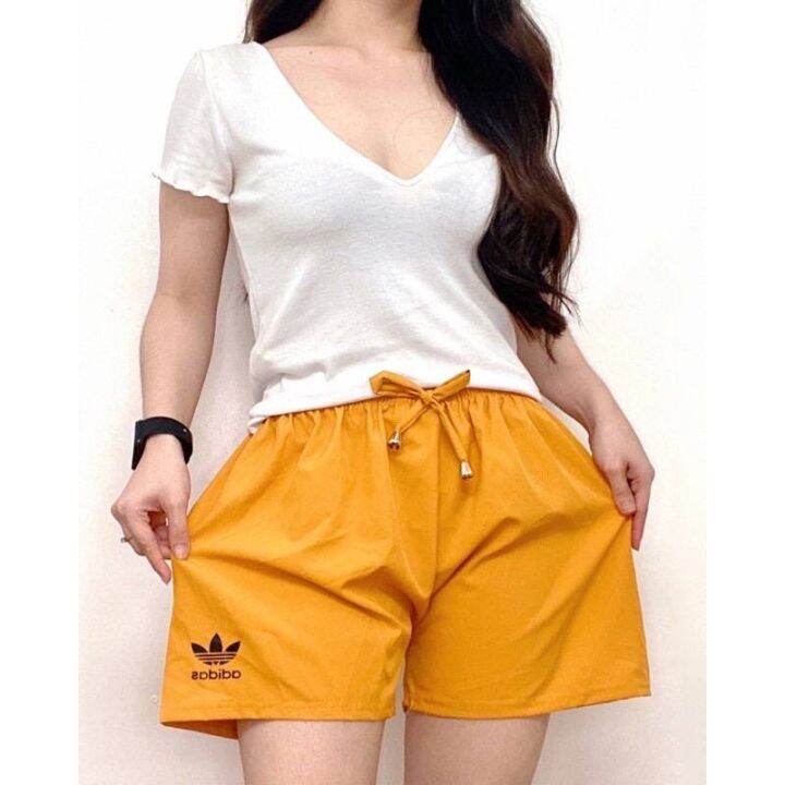 Taslan short Freesize fit small to large good for swimming pang bahay ...