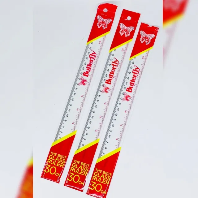 penggaris butterfly 30 cm | Lazada Indonesia