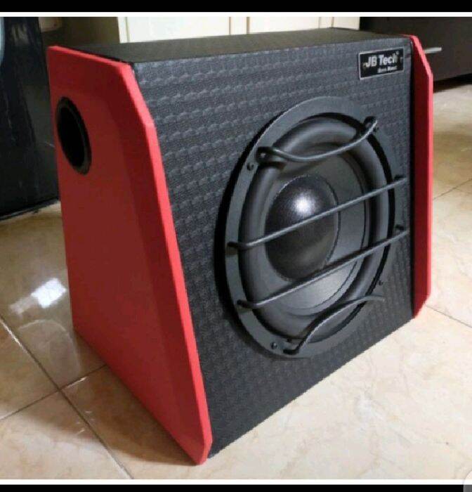 SUBWOOFER AKTIF JB TECH JT-108 BASSTUBE AKTIF KOTAK 10"BASS BOX AKTIF ...