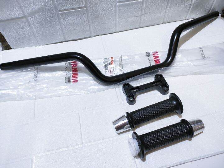 STANG RX KING SCORPIO CKD HITAM SET KLEM STANG HANDGRIP JALU CROM ...