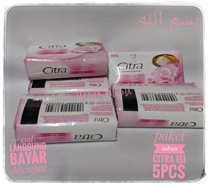 SABUN MANDI CITRA BATANG PAKET ISI 5PCS 70gr | Lazada Indonesia