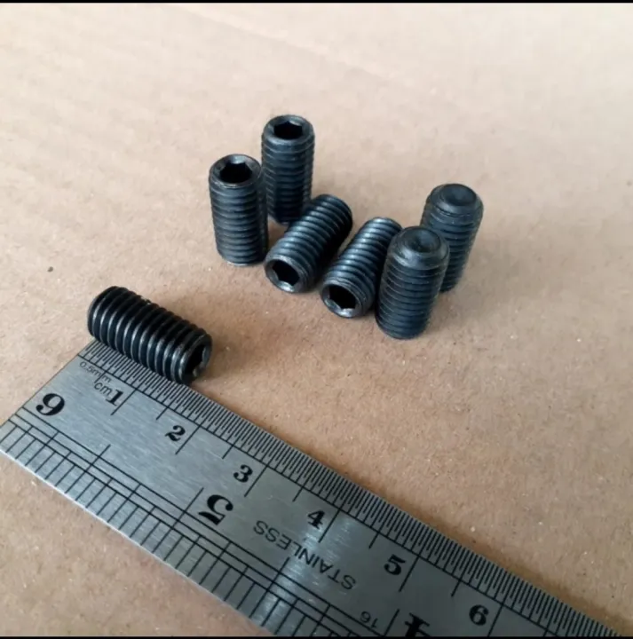 BAUT L TANAM M8X15 PANJANG 1.5CM KUNCI L BAUT L TANAM BAJA HITAM ...