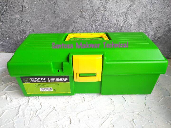 TEKIRO TB901 Toolbox Tool Box Kotak Kotak Kunci Perkakas Plastik PVC | Lazada Indonesia