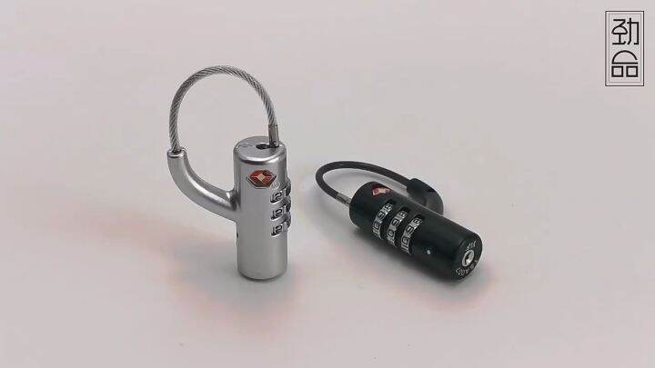 BETTERFORM Anti-Theft Portable Cable Luggage Lock Waterproof TSA ...