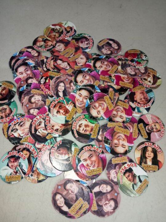 pogs Batang Quiapo 95pcs pog / toys for kids coco Martin pogs toy 95pcs ...