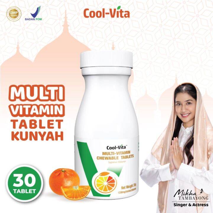 CoolVita MultiVitamin Kunyah (Penggemuk Badan) CheWable Tablet ... CoolVita MultiVitamin Kunyah (Penggemuk Badan) CheWable Tablet ...