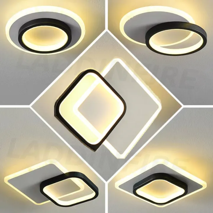 Nordic Tricolor Corridor Light Center Light LED Ceiling Lamp For ...