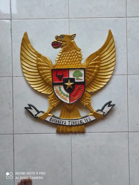 garuda pancasila alat peraga pendidikan model penampang torso garuda ...