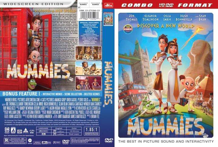KASET DVD FILM KARTUN 2023: MUMMIES | Lazada Indonesia