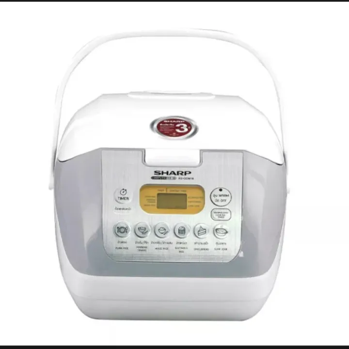 SHARP KS-COM18 หม้อหุงข้าวอุ่นทิพย์ sharp 1.8ลิตร | Lazada.co.th