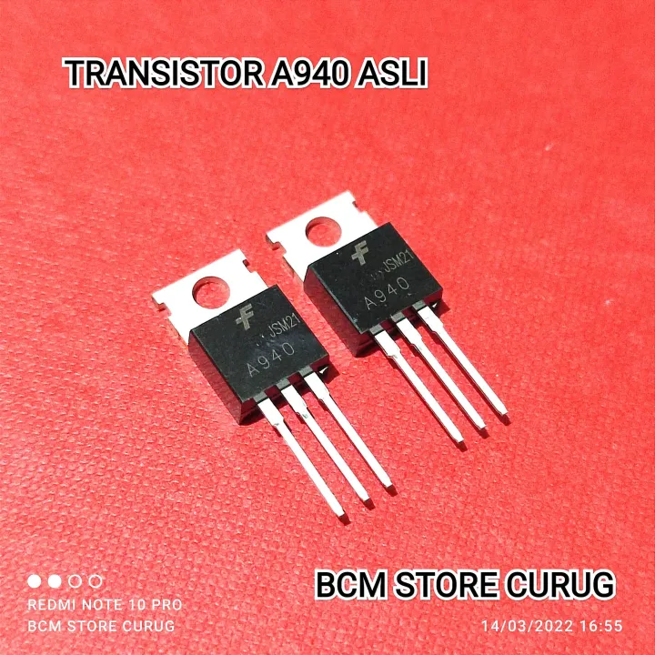 TRANSISTOR 2SA940 A940 A 940 FC BAGUS | Lazada Indonesia