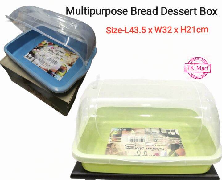 Applelady Multipurpose Bread Dessert Box JT5350/ Bekas Roti Kuih Cake ...