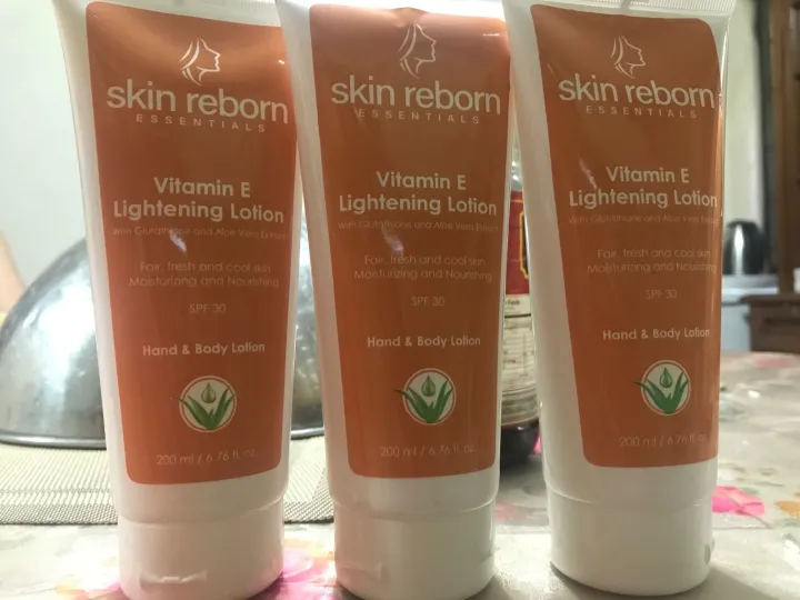 Skin Reborn Vitamin E Lightening Lotion 200ml | Lazada PH