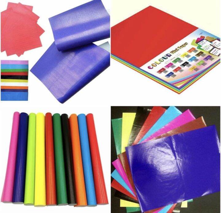 Colour Flint Paper Kertas Warna(50pcs) 颜色手工纸 80gsm (50 Sheets / roll ...