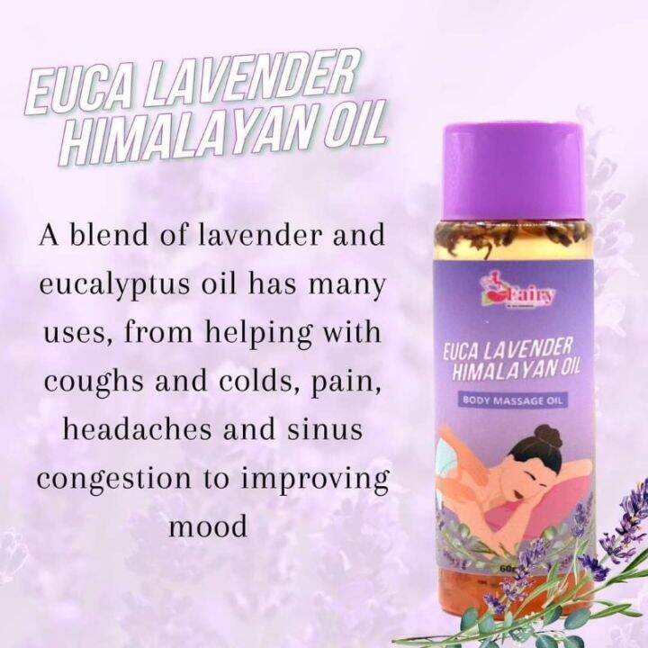 Euca Lavender Himalayan Oil 60ml by Fairy Beauty Potion | Lazada PH