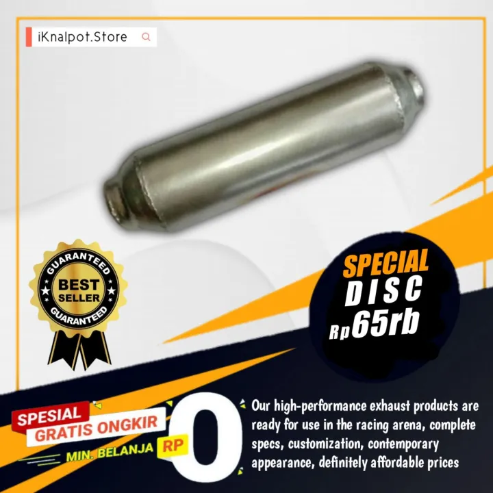 Resonator Knalpot Mobil Scoot Galvanis Blimbing Tipe Suara Gahar Sedang ...