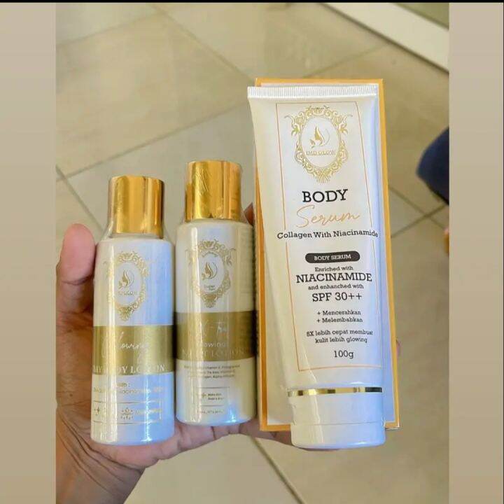 HB SUPER X-TRA GLOWING SIANG+MALAM Dan BODY SERUM IMD GLOW ORIGINAL ...